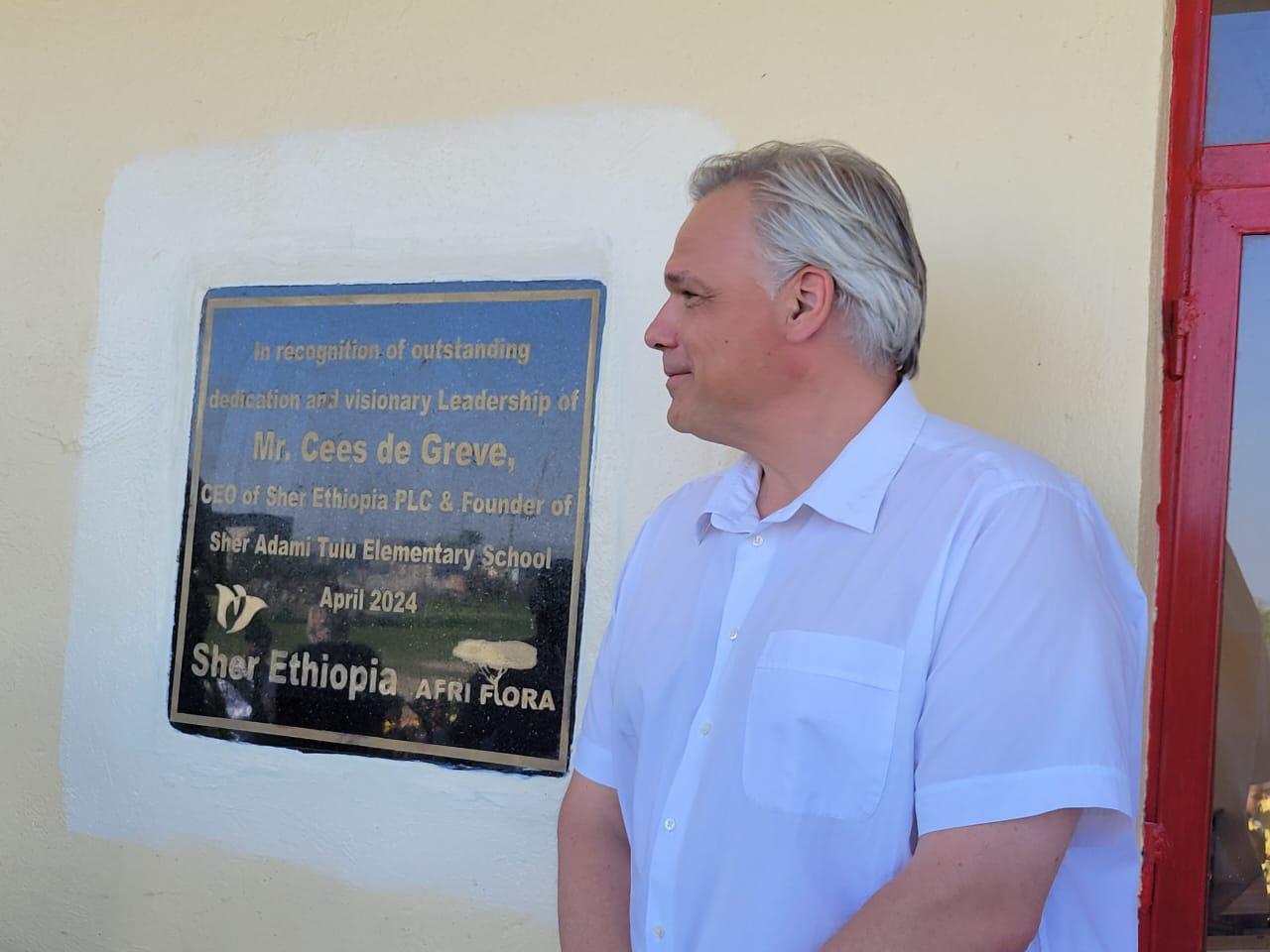 Warm farewell for outgoing CEO Cees de Greve at Afriflora/Sher